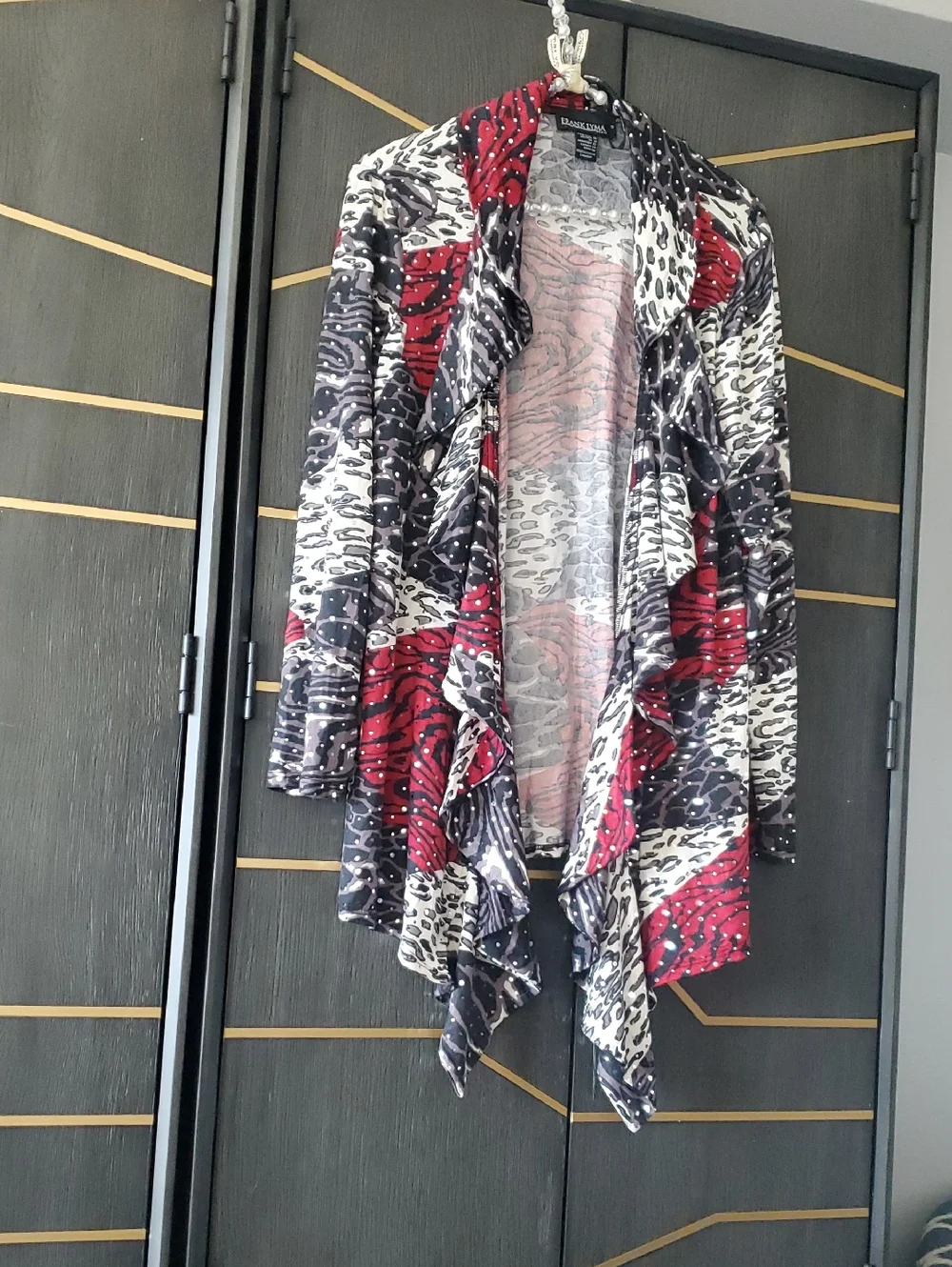 Frank Lyman Design | Jackets & Coats | Frank Lyman Design Red Black ...